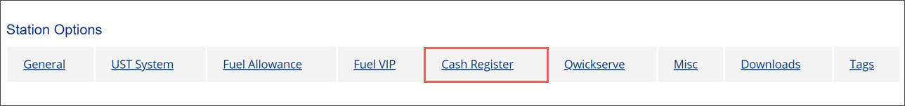 Configuring Tax Settings for Conexxus API
