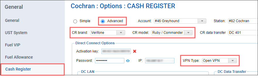 Verifone Commander Cash Register Installation