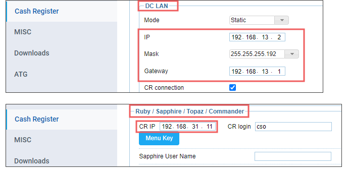 Verifone Commander Cash Register Installation