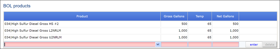Creating a Distributor BOL