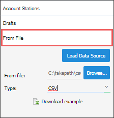 General Station Settings