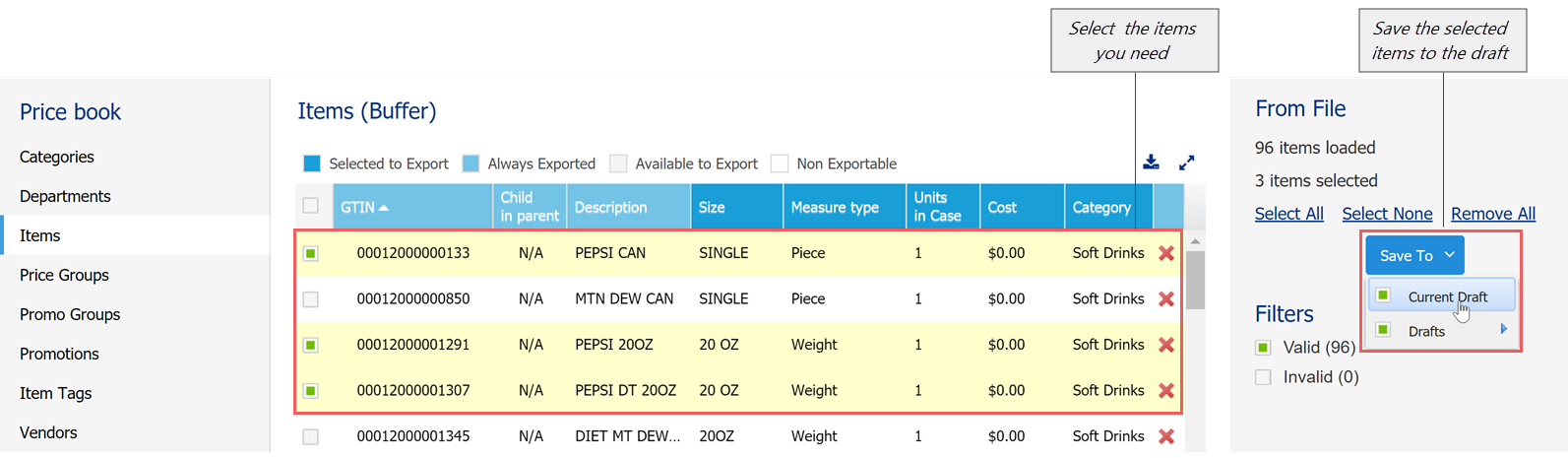 Main Workflows Overview