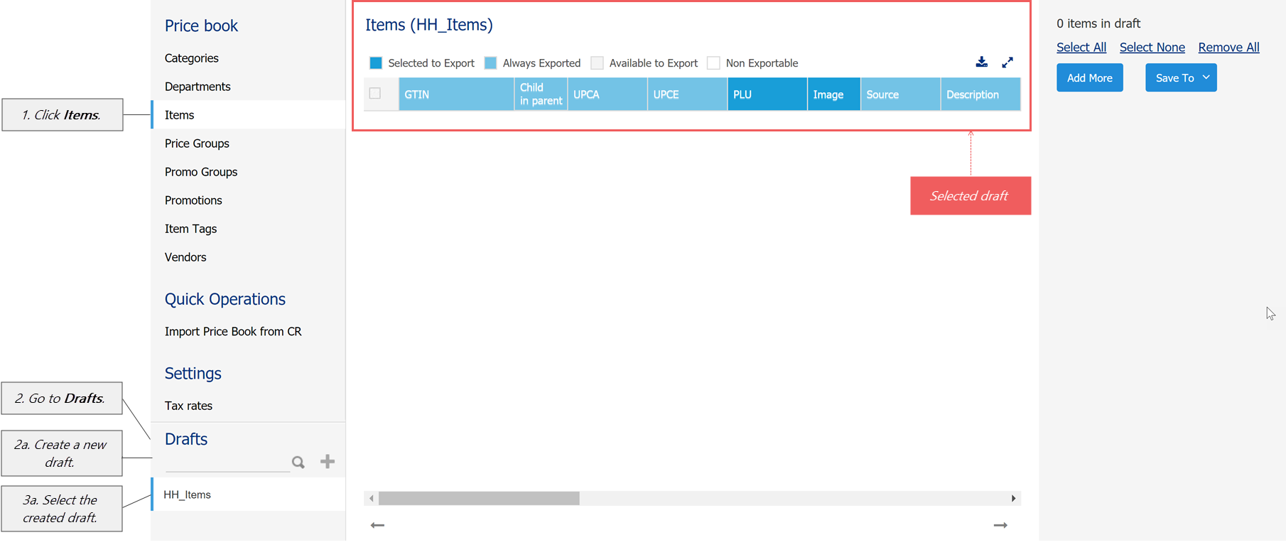 Main Workflows Overview