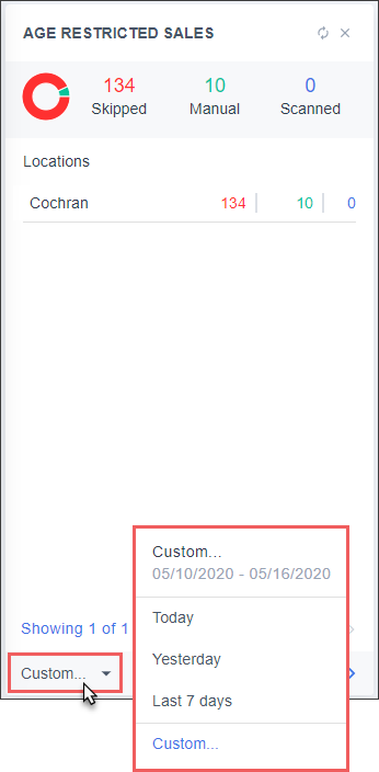 Age Restricted Sales Widget