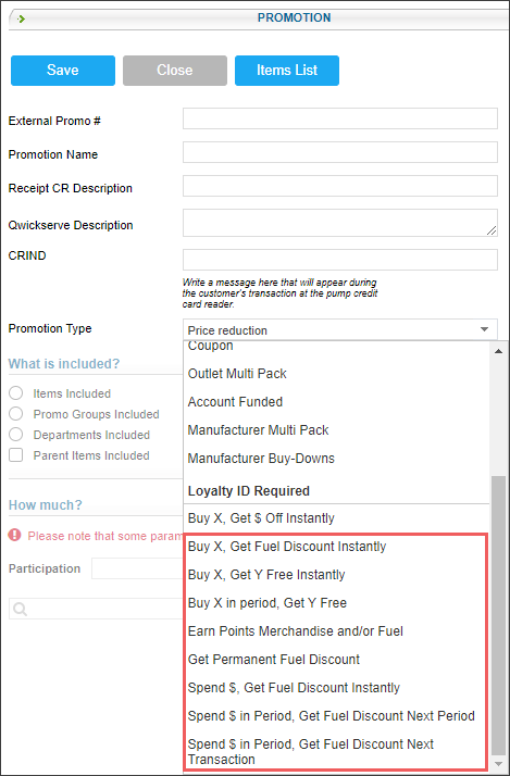 Configuring Go Loyalty Promotions