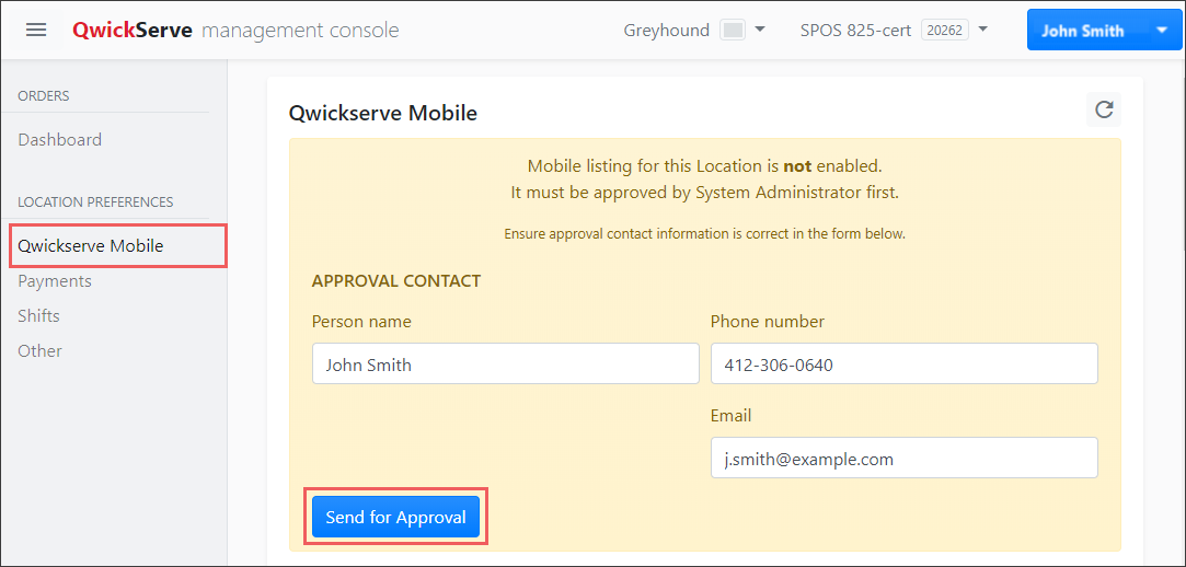 Configuring Location
