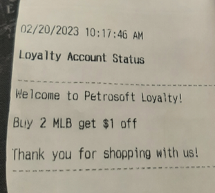 Loyalty Status Query
